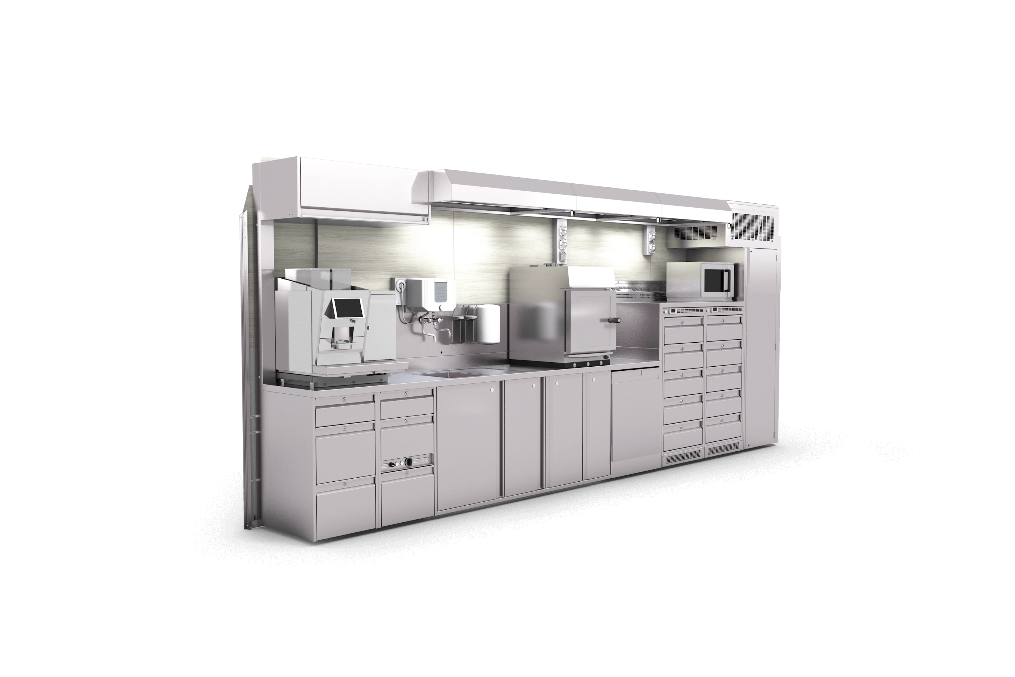 Train Kitchen - Bucher Leichtbau AG